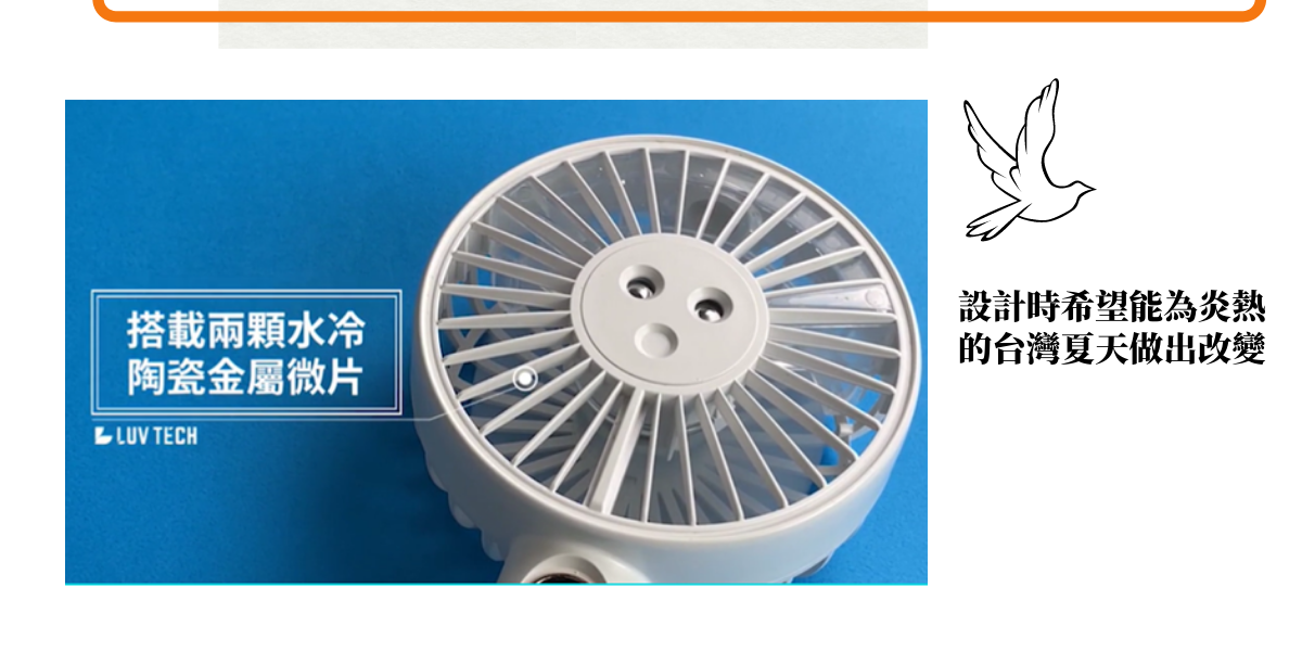 嘖嘖 | LuvTech雙爽水冷風扇 | 夏日大作戰：打敗冷氣房外的世界！