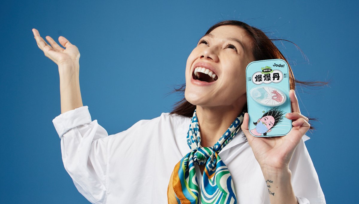 嘖嘖 | 一捏即爆 💥 一吸上癮，Jodo！爆爆丹 史上最強解悶除臭口罩聖品